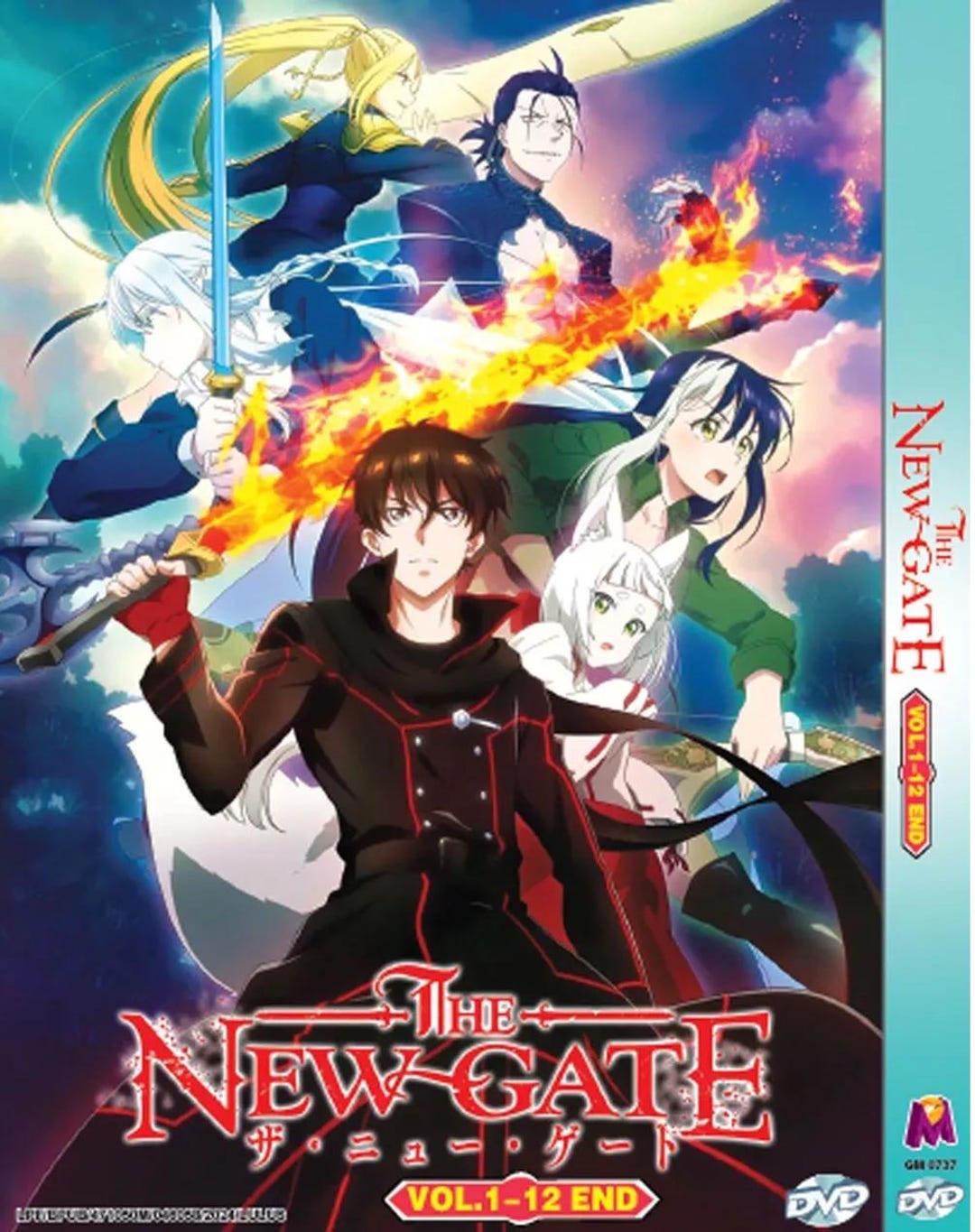 DVD Anime the New Gate Complete Series (1-12 End) [english Subtitle ...