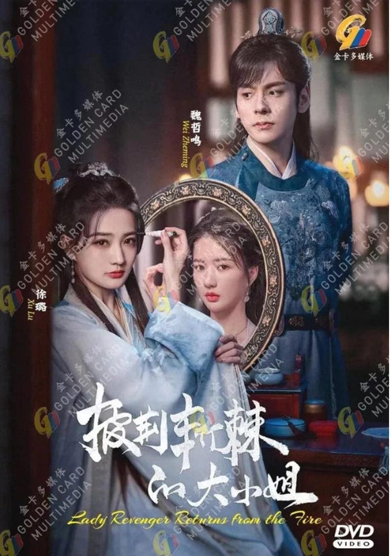 DVD Chinese Drama Lady Revenger Returns From the Fire (2024 , 披荆斩棘的大小姐 ...