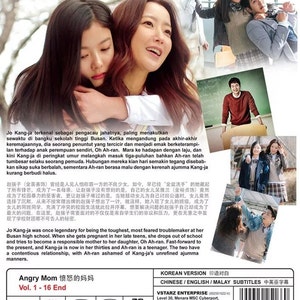 Korean Drama DVD Angry Mom (vol.1-16 End) English Subtitle [all Region ...