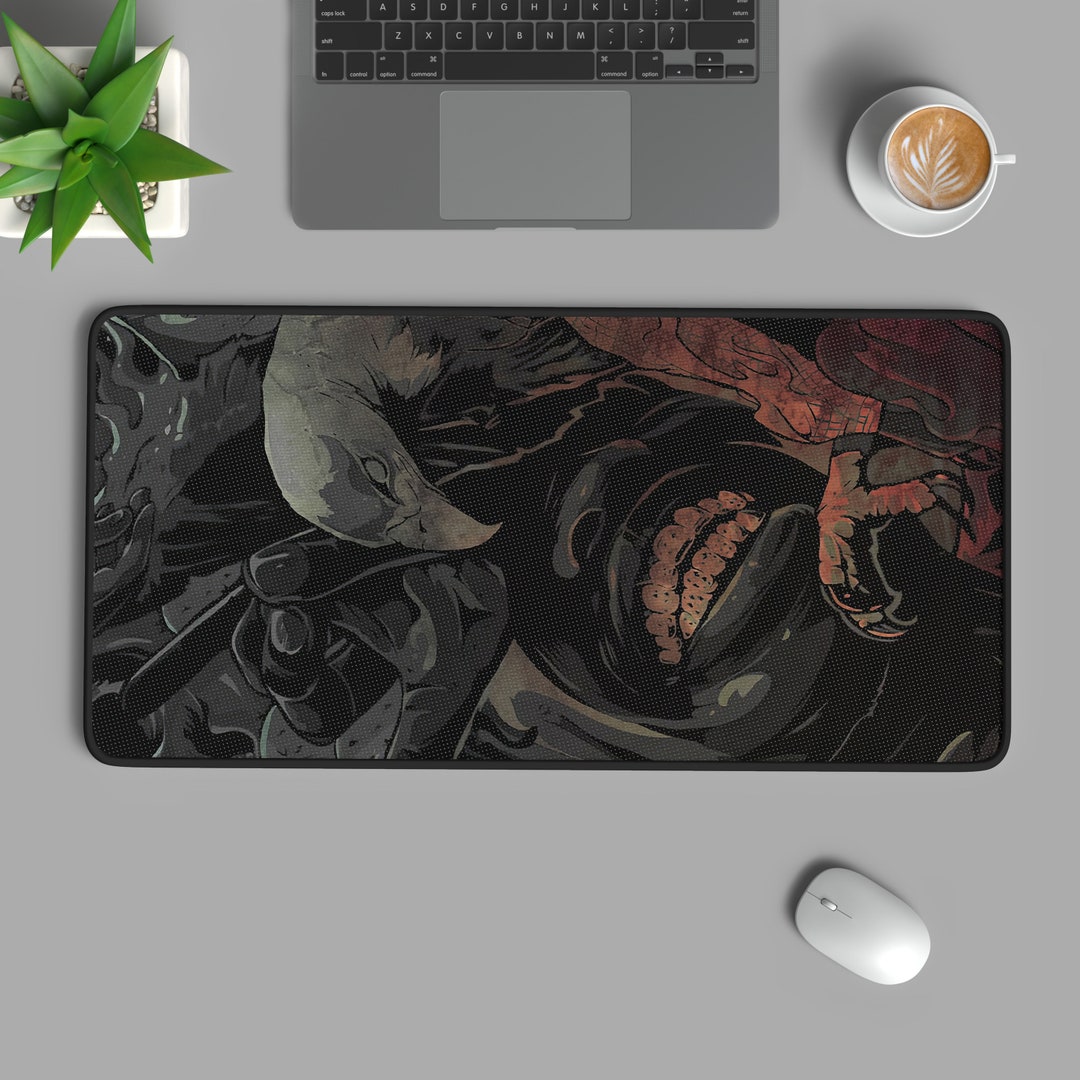 Horror Desk Mat, Eagle Desk Mat, Dark Desk Mat, Aesthetic Desk Mat ...