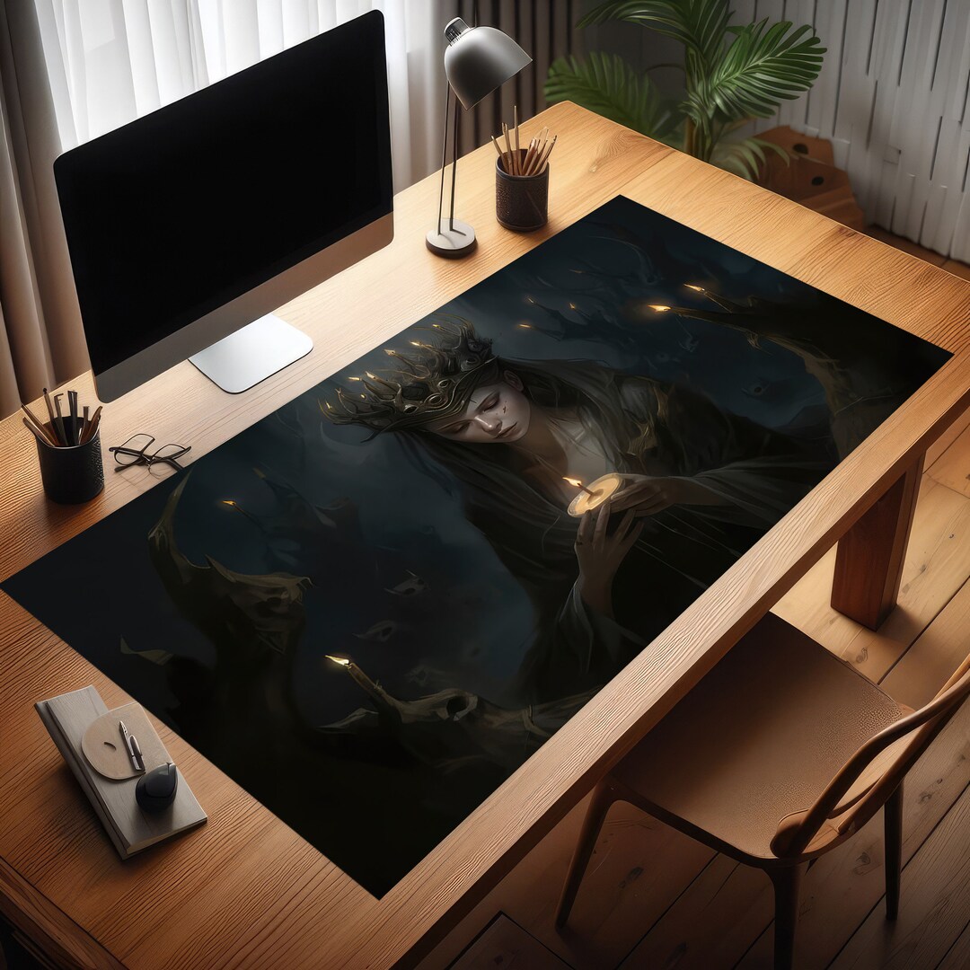 Wizard Desk Mat,anime Desk Mat,japanese Desk Mat,desk Mat Aesthetic ...