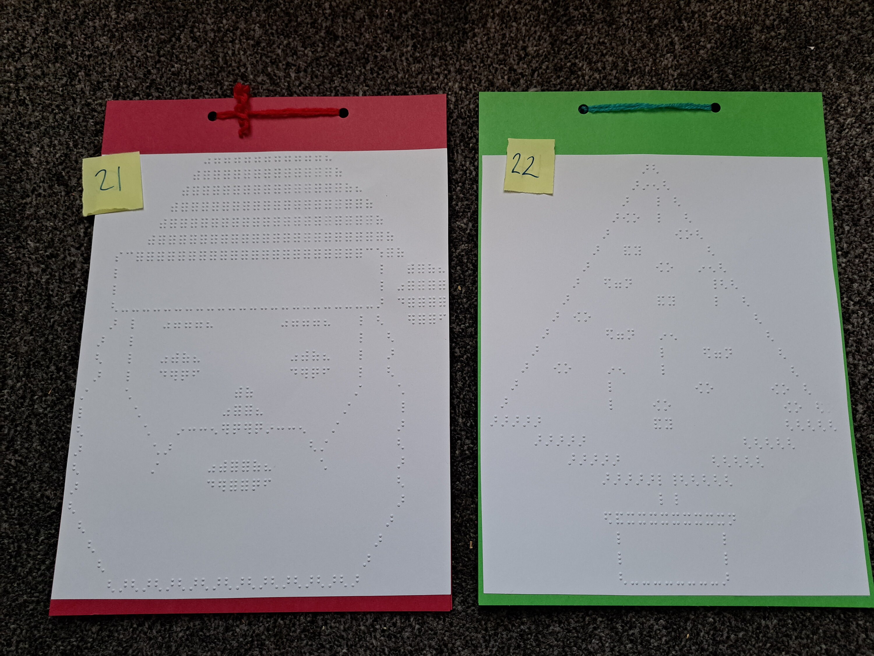 Greeting Cards Made From Braille Designs - Etsy