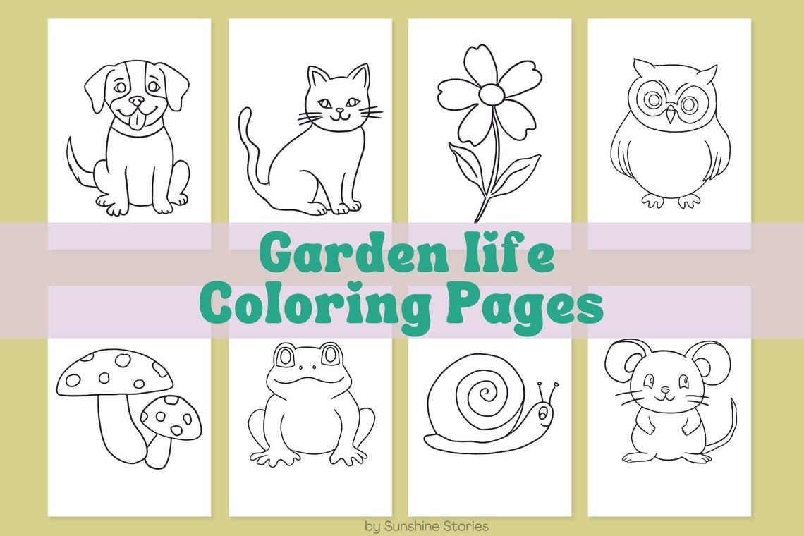 Printable Coloring Pages - Etsy
