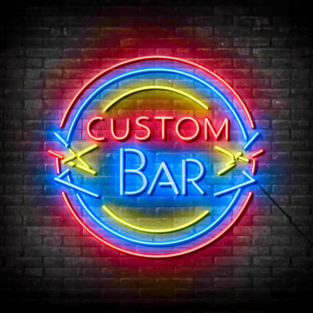 Custom Pub Beer Signage,neon Bar Sign, Beer Neon Sign, Neon Business ...