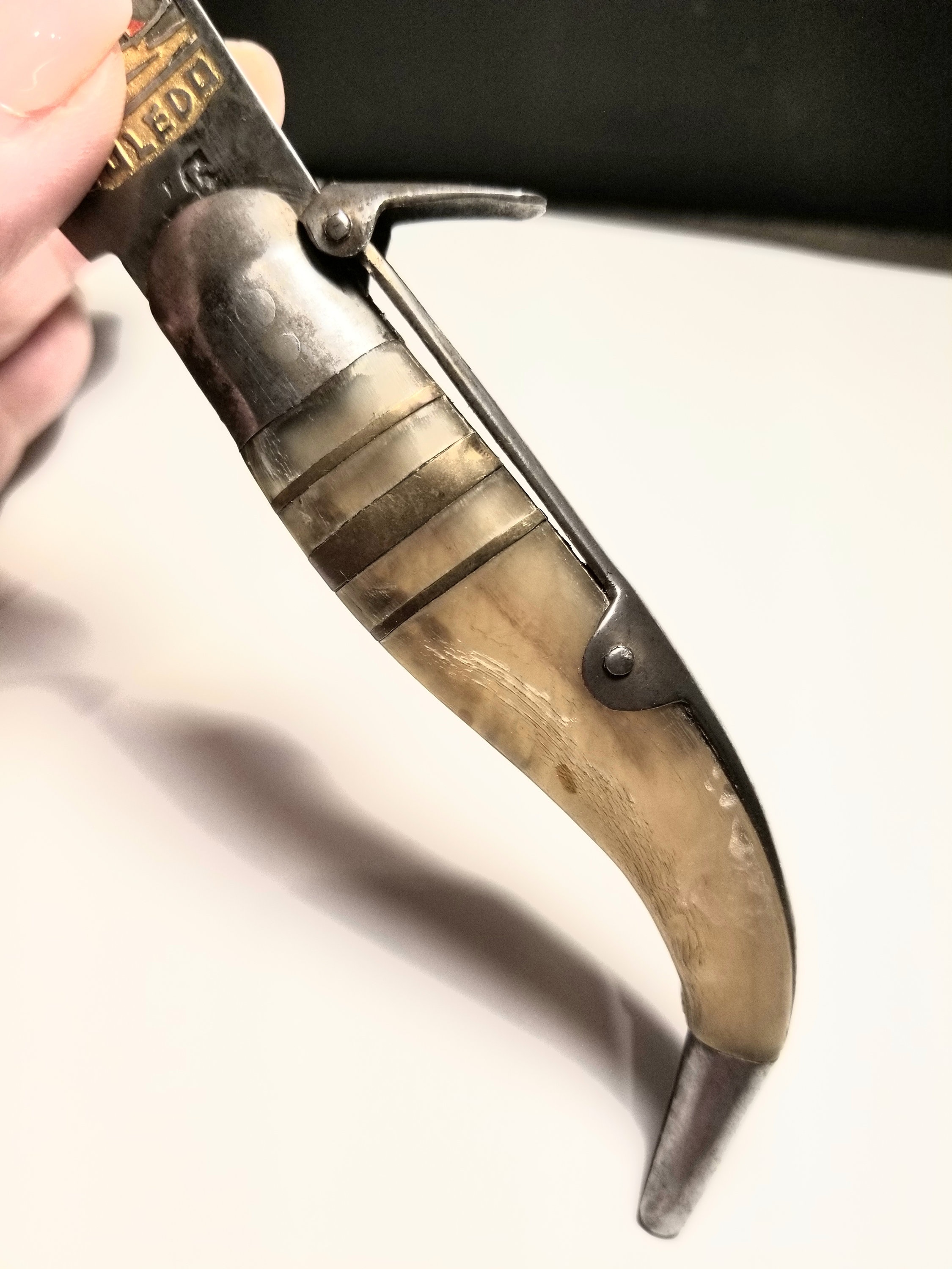 Rare Antique Spanish Toledo Navaja Folding Knife - Etsy