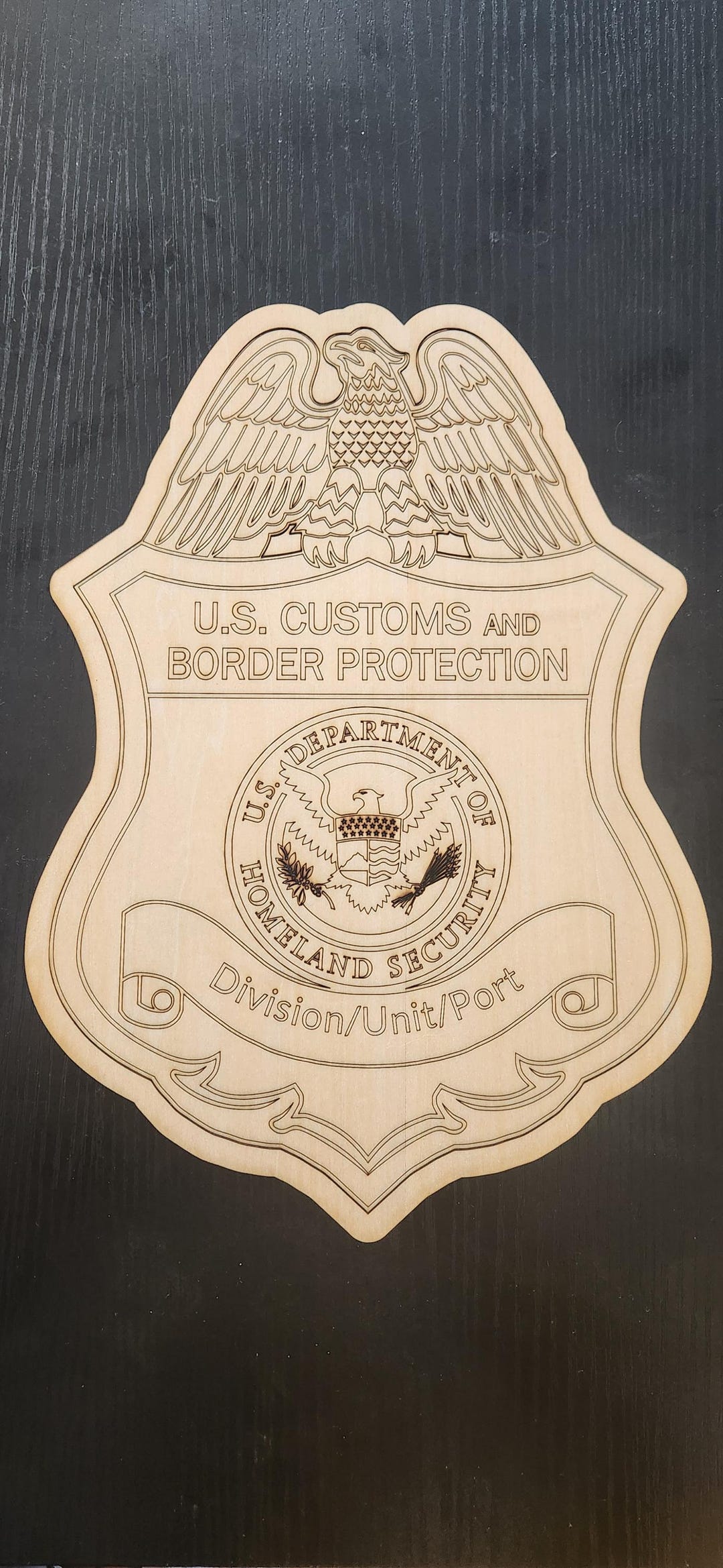 Custom CBP Badge - Etsy