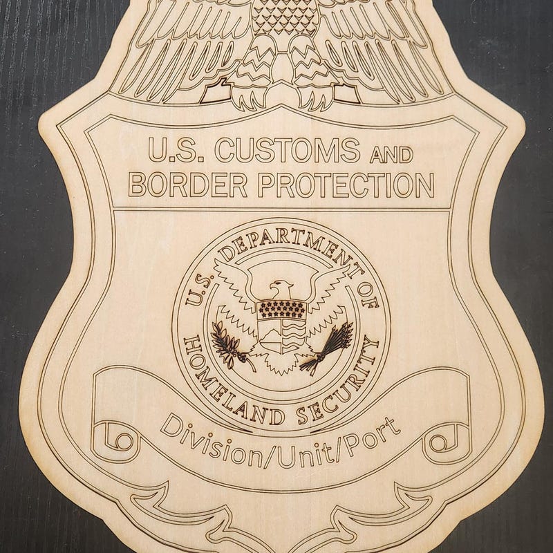 Border Patrol Logo - Etsy