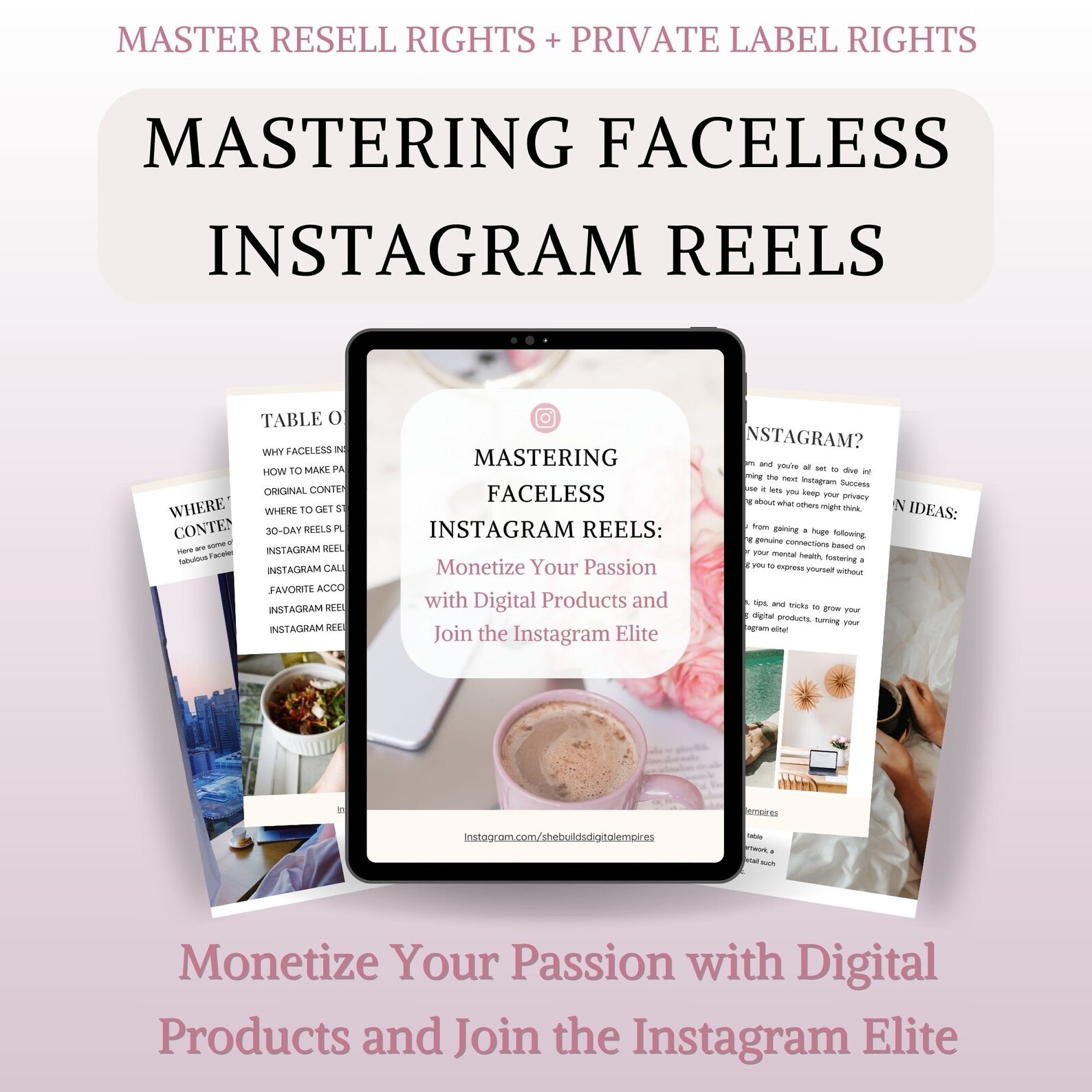 Mastering Faceless Instagram REELS: Monetize Your Passion and Join the ...