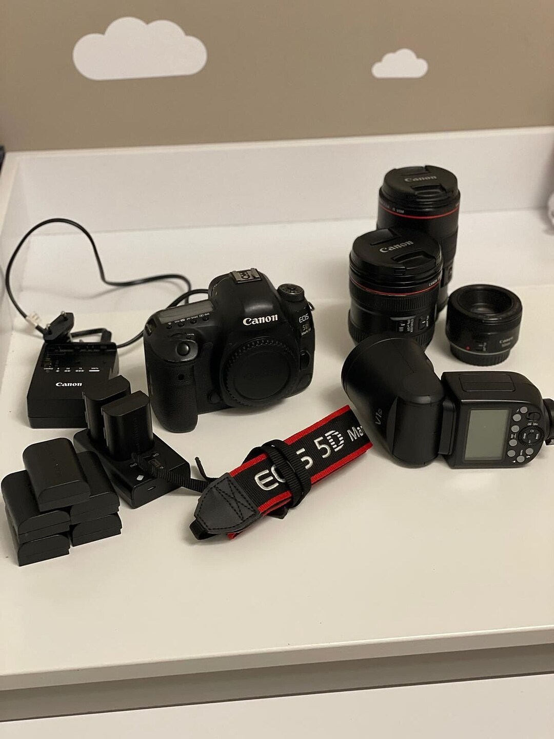 Canon EOS 5D Mark Iv With Case 1TB Memory Card - Etsy
