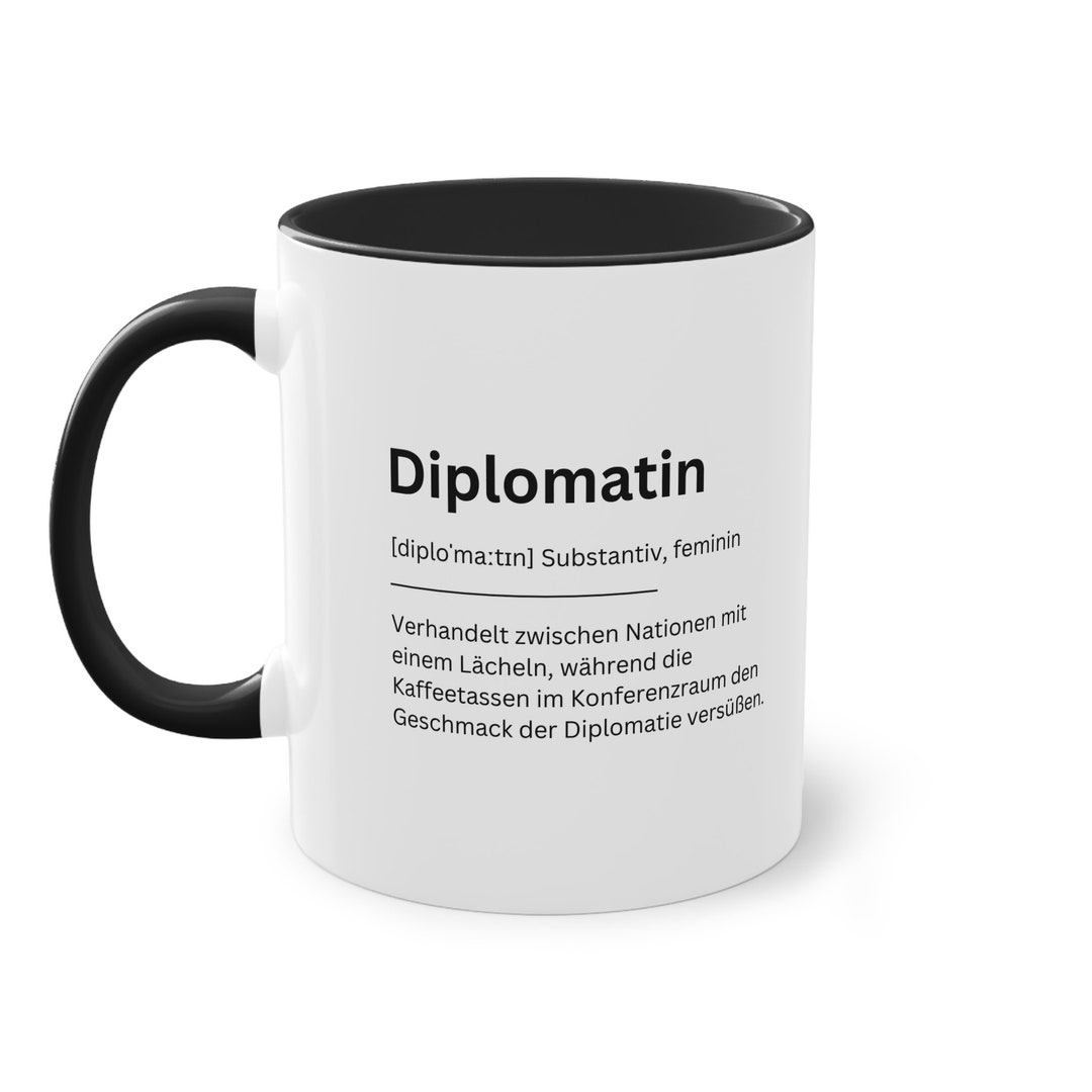 Professional Blend Cup Diplomat I Tea Coffee Mug With Saying I Cups for ...