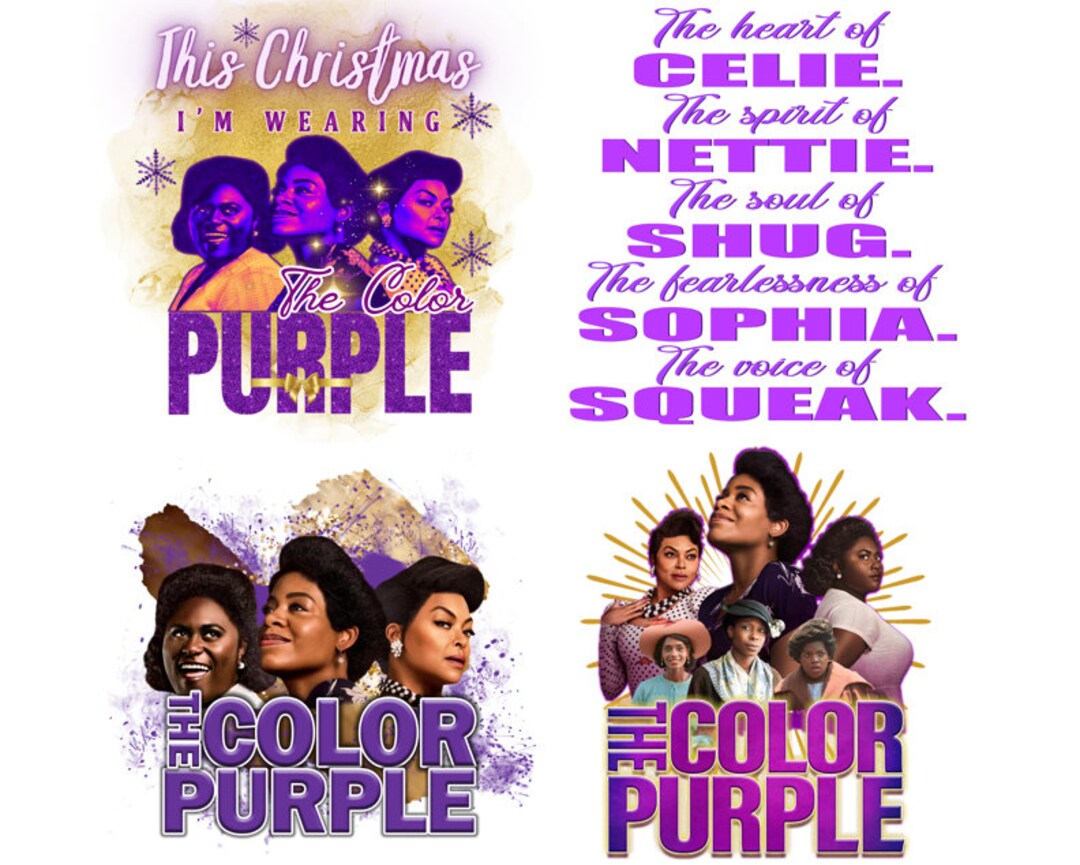 The Color Purple 2023 Png, the Color Purple Musical 2023 Movie Png ...
