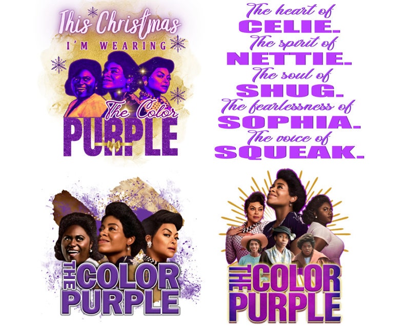 The Color Purple 2023 Png, the Color Purple Musical 2023 Movie Png ...