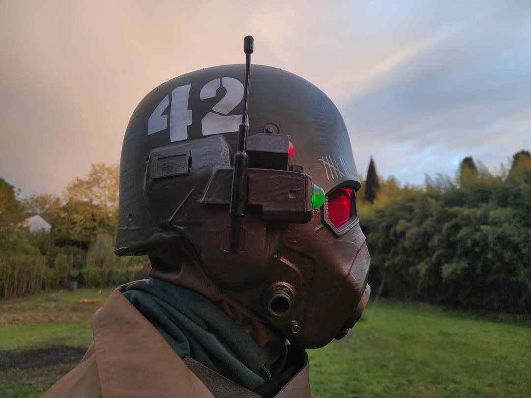 NCR RANGER HELMET Fallout Fnv New Vegas Prop Cosplay Wasteland Props ...