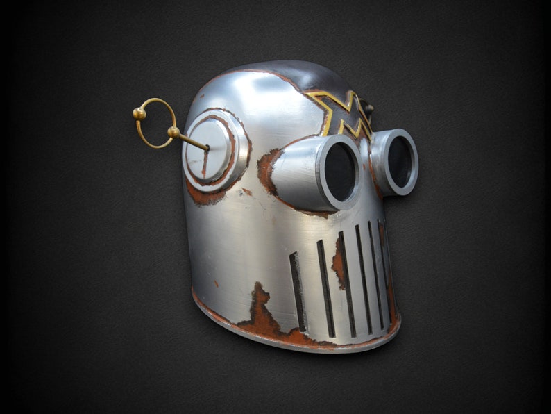 Mechanist Helmet Fallout FNV Prop Cosplay Wasteland Fan-art - Etsy