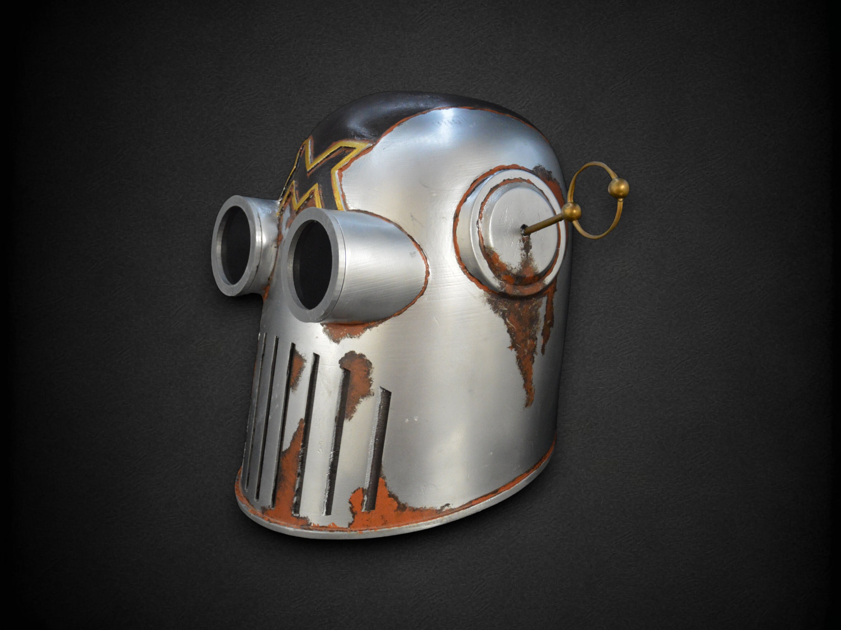 Mechanist Helmet Fallout FNV Prop Cosplay Wasteland Fan-art - Etsy