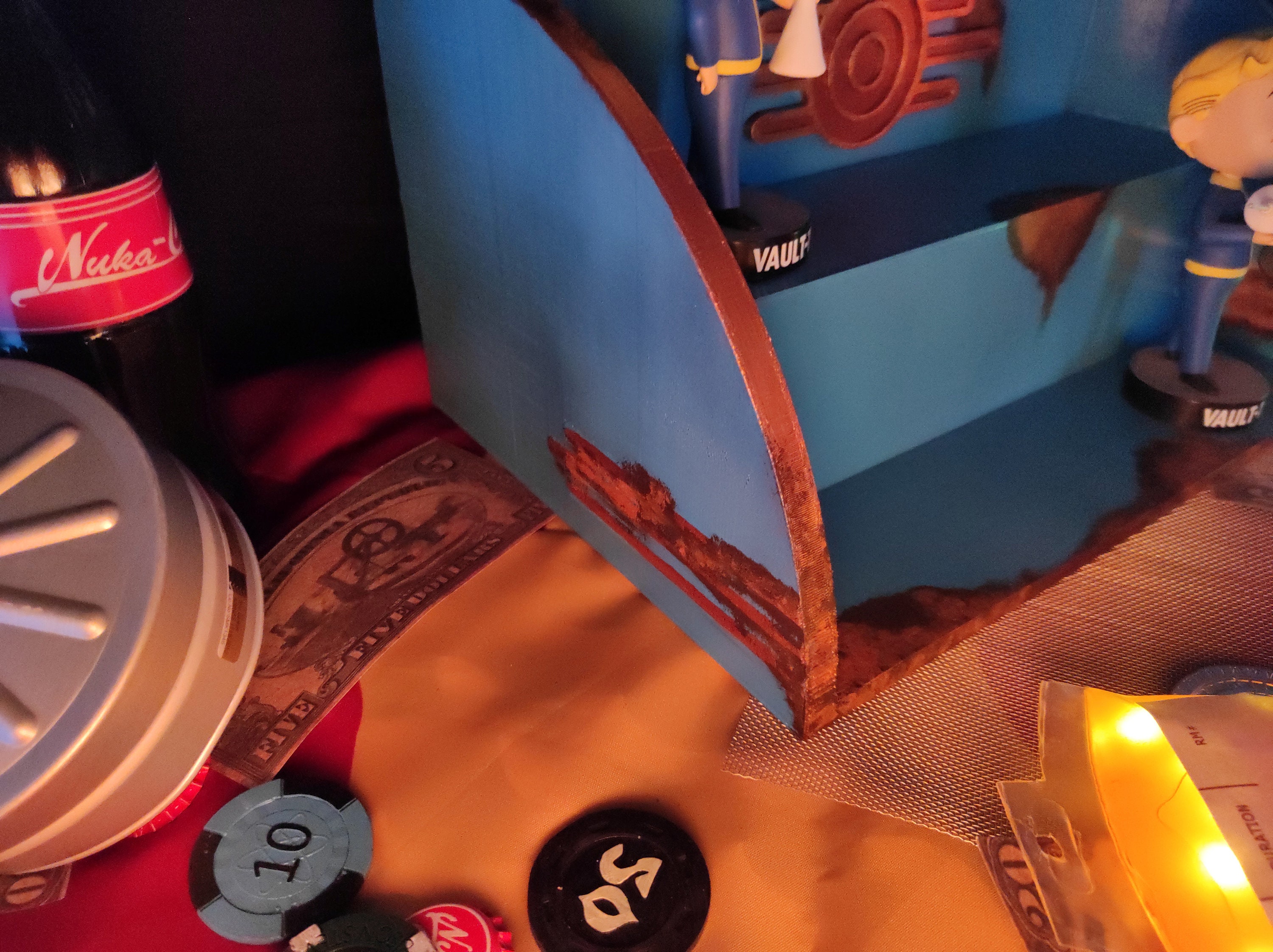 VAULT-TEC Bobble-head Display Fallout FNV Prop Cosplay Wasteland Fan ...