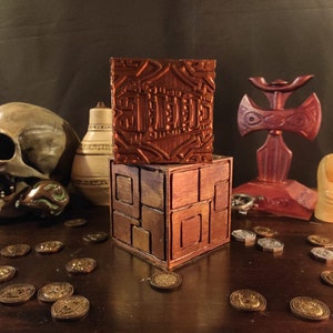 Dwemer Puzzle Box Skyrim Prop Cosplay Fan-art 3d Printed Handpainted ...