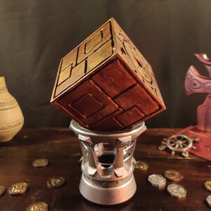 Dwemer Puzzle Box Skyrim Prop Cosplay Fan-art 3d Printed Handpainted ...