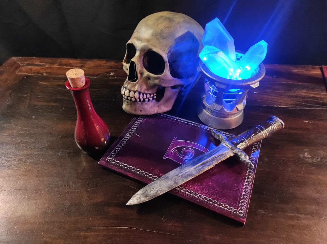 Necromancer Gift-box Skyrim Prop Cosplay Fan-art 3d Printed Handpainted ...