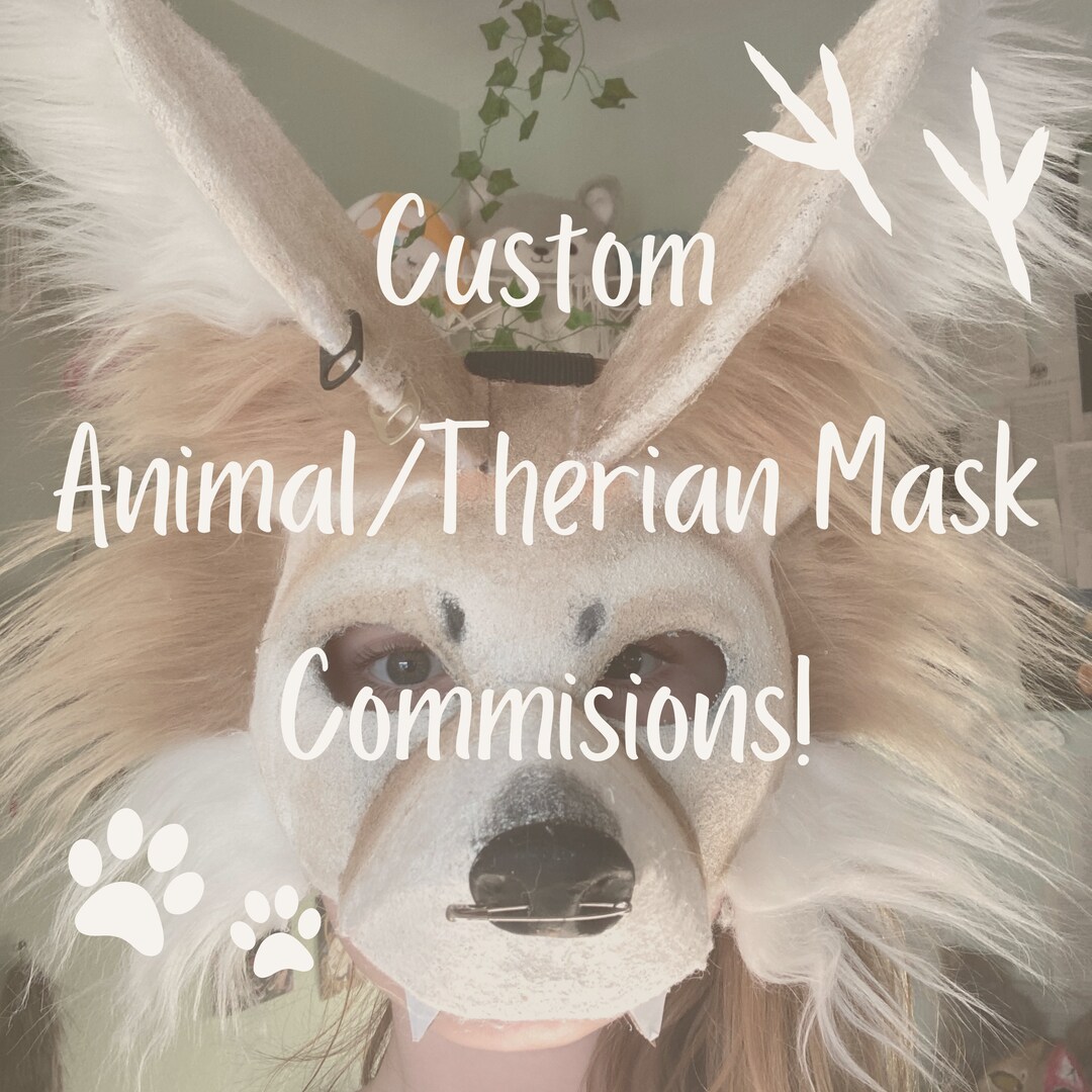 Custom Therian/animal Mask Commission - Etsy