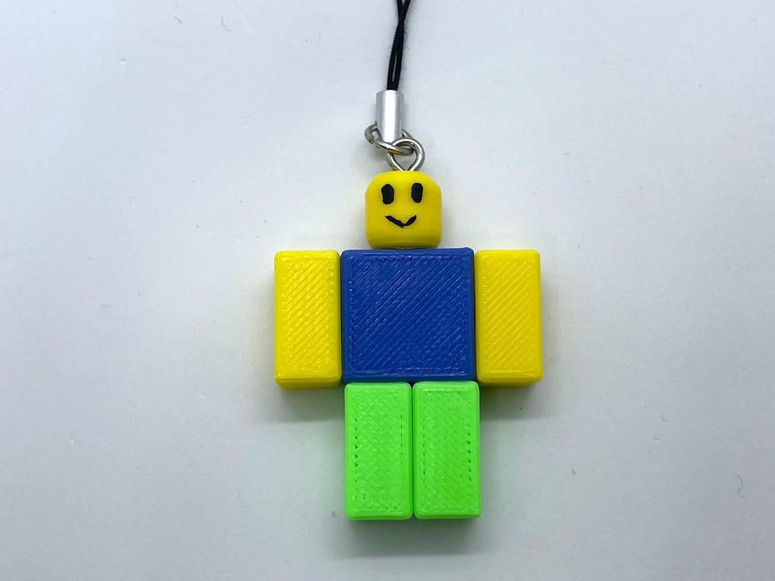 Roblox 3D Printed Noob Figurines | Magnets Keychains - Etsy