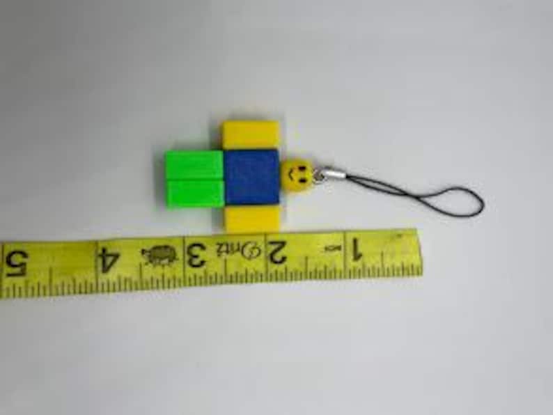Roblox 3D Printed Noob Figurines | Magnets Keychains - Etsy