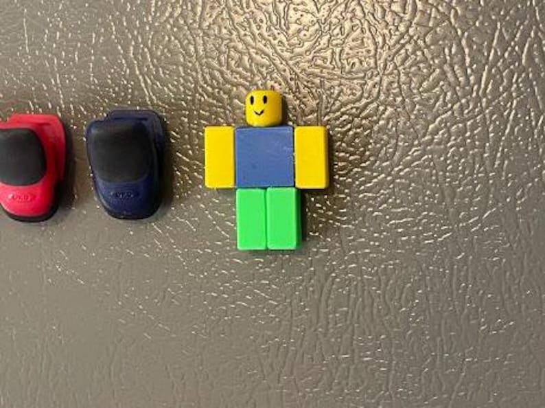 Roblox 3D Printed Noob Figurines | Magnets Keychains - Etsy