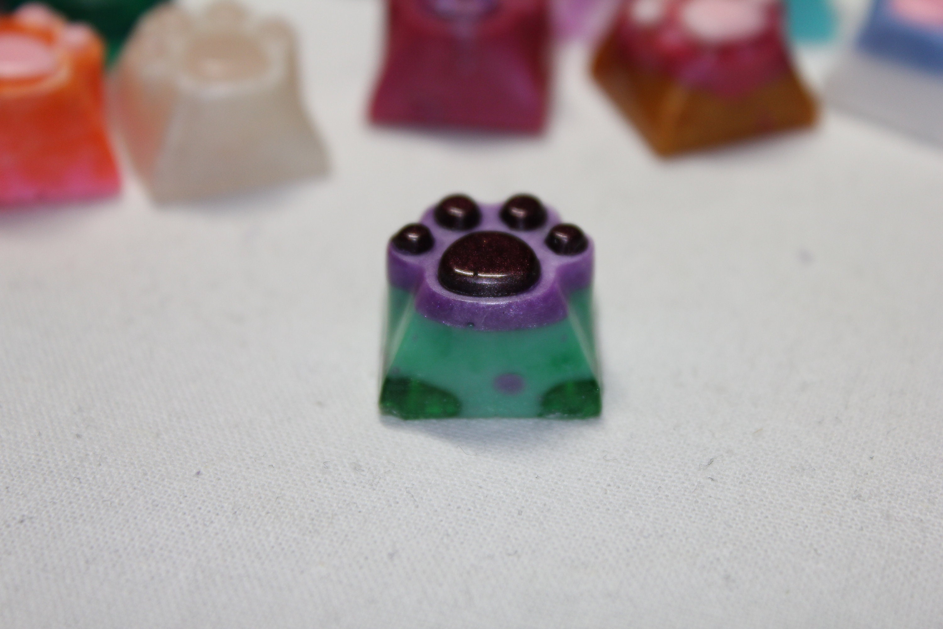 Keycap Blind Bag Kitty Paw Keycaps Multicolor - Etsy