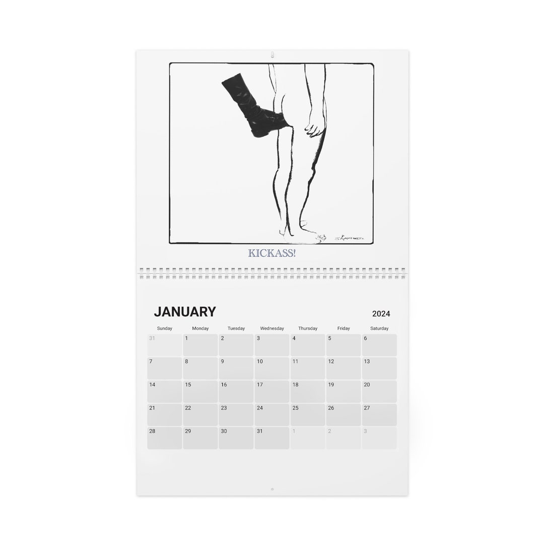 The Heiny Chronicles 2024 Wall Calendar, Date Boxes - Etsy