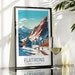 Boulder Colorado Travel Print - Vintage Flatirons Souvenir Poster - Etsy