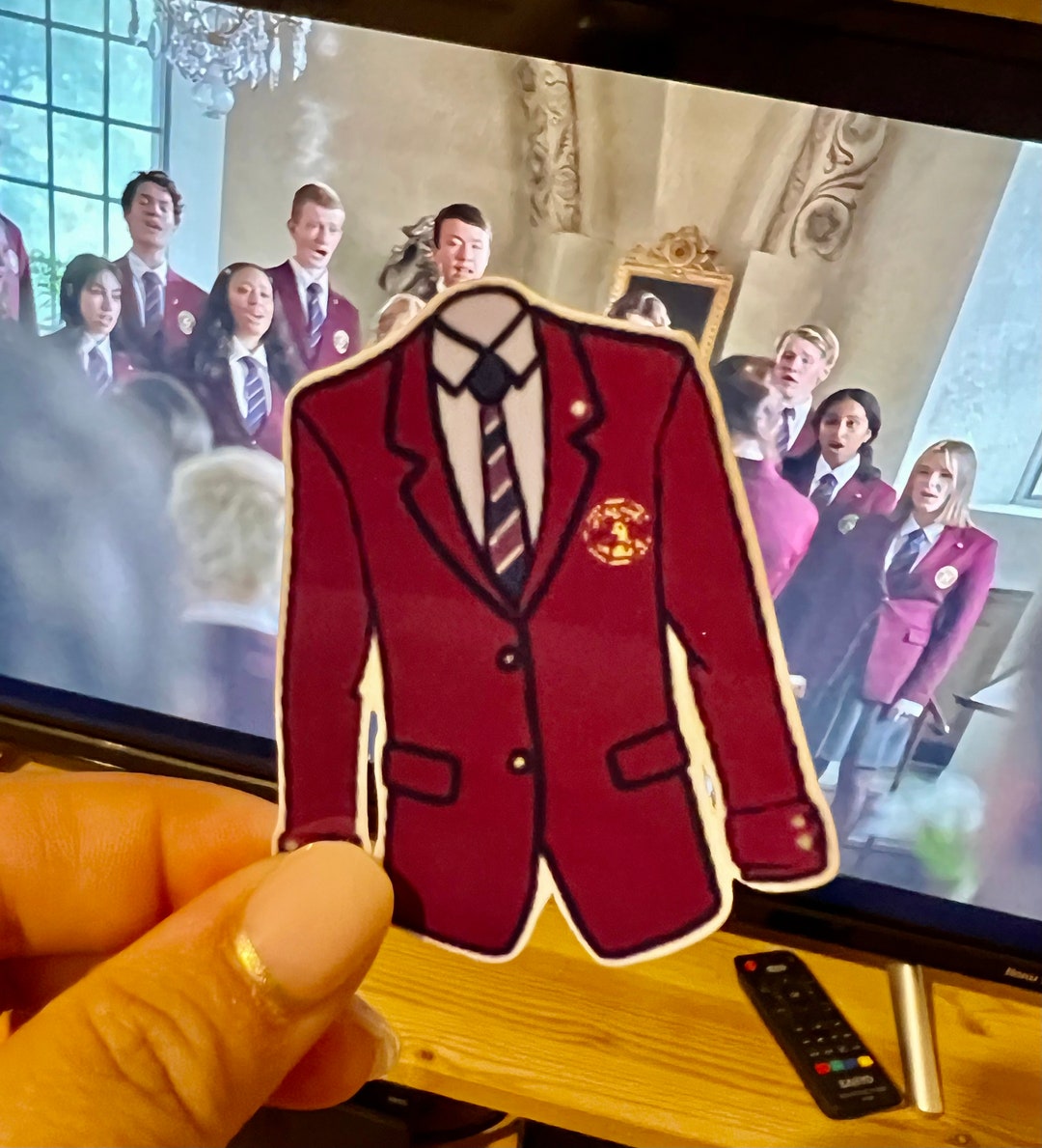 Hillerska Uniform Sticker Young Royals Inspired - Etsy