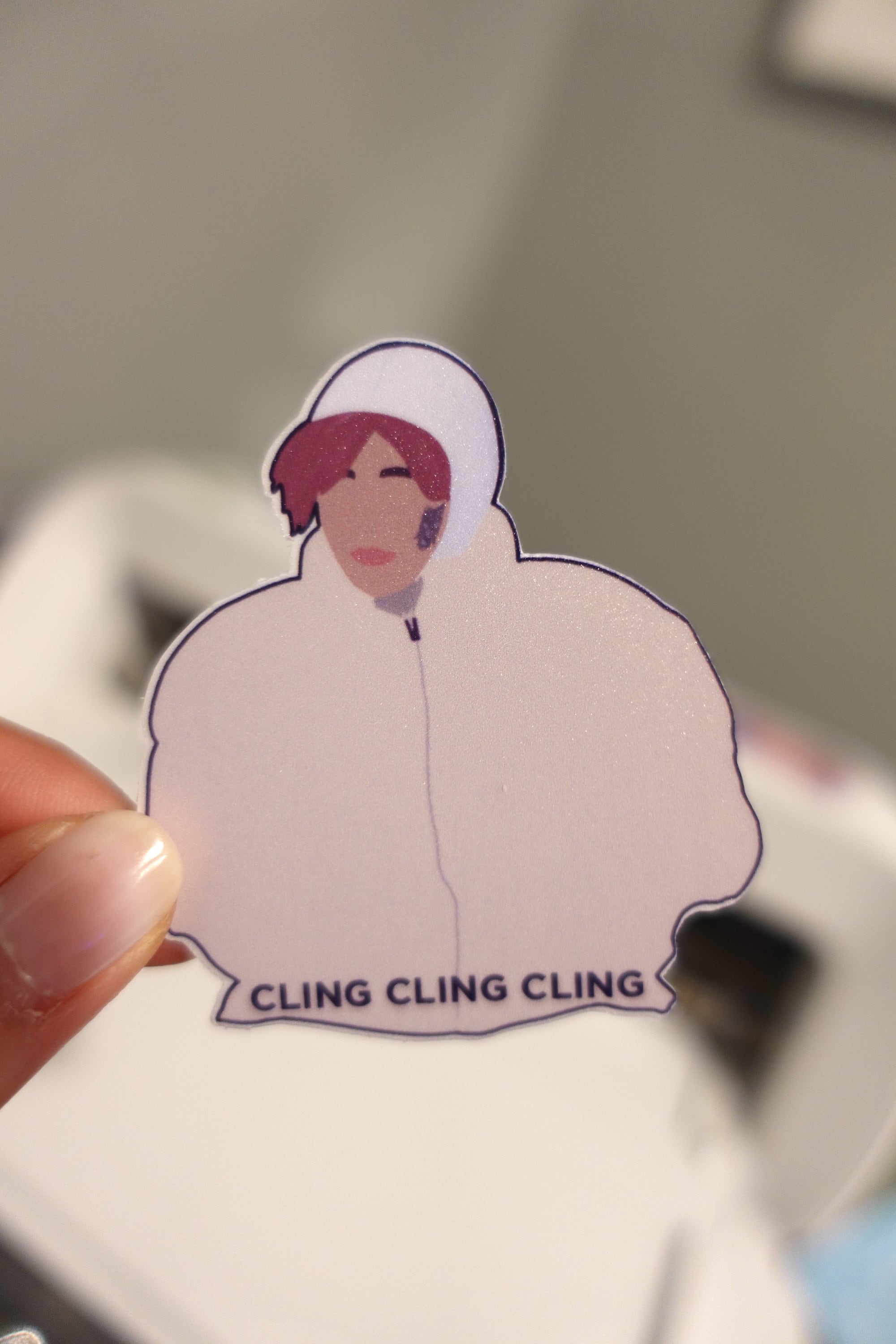 Cling Cling Cling Sticker | SNL Inspired - Etsy
