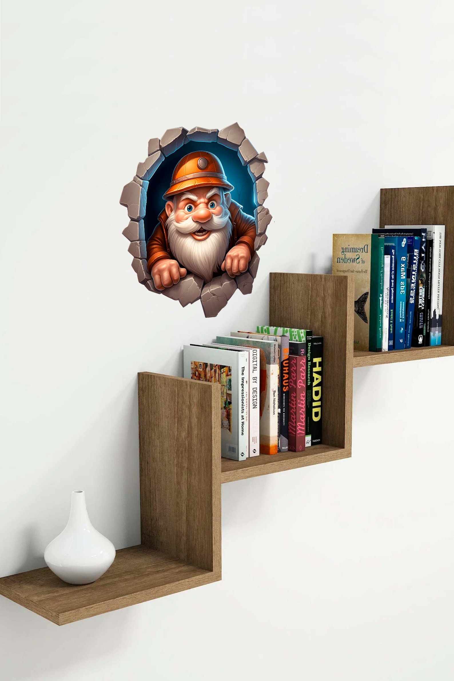 Gnome Sticker Pack 3D Dwarf Wall Sticker Transparent Png Sticker 3D ...