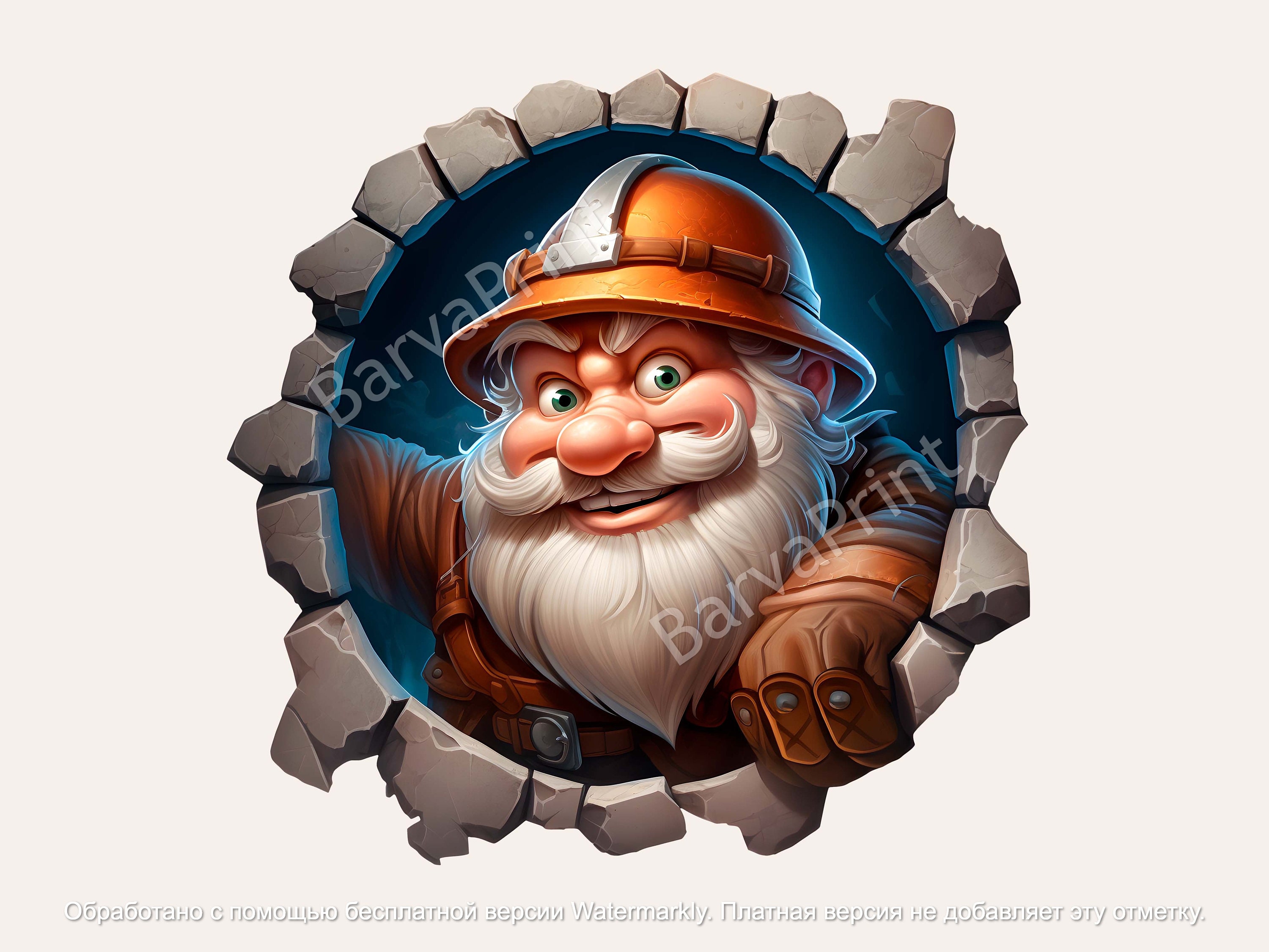 Gnome Sticker Pack 3D Dwarf Wall Sticker Transparent Png Sticker 3D ...