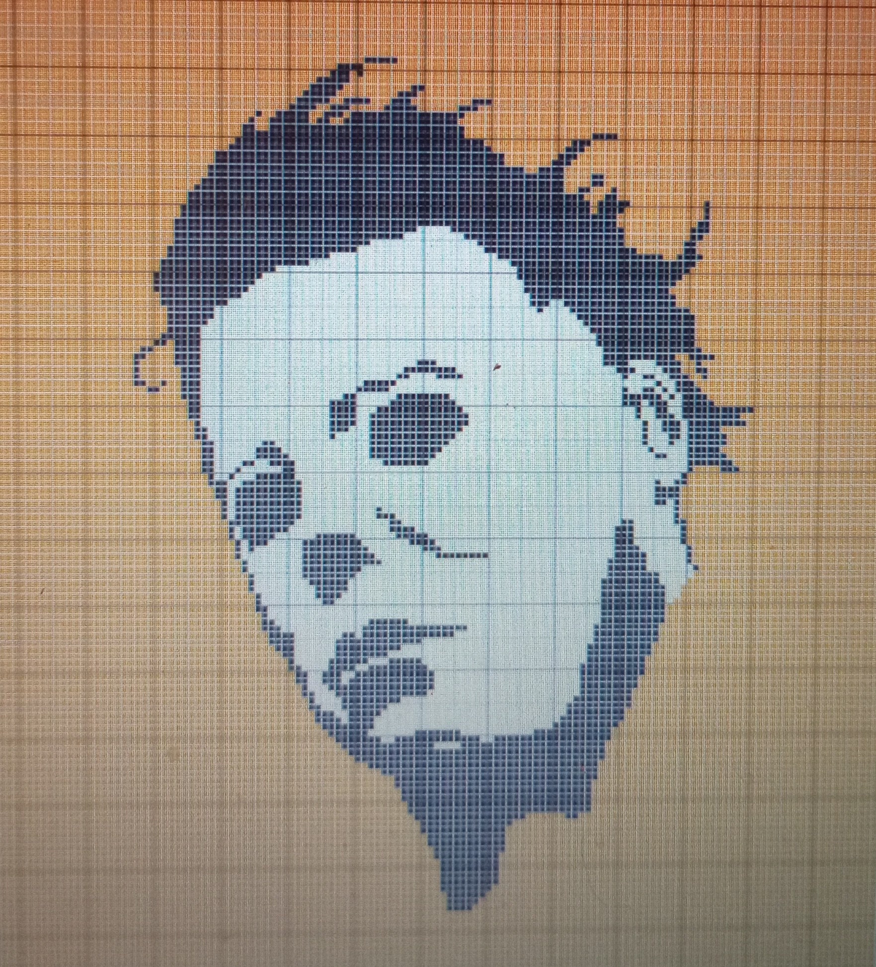 Crochet Halloween Michael Myers Blanket Pattern - Etsy