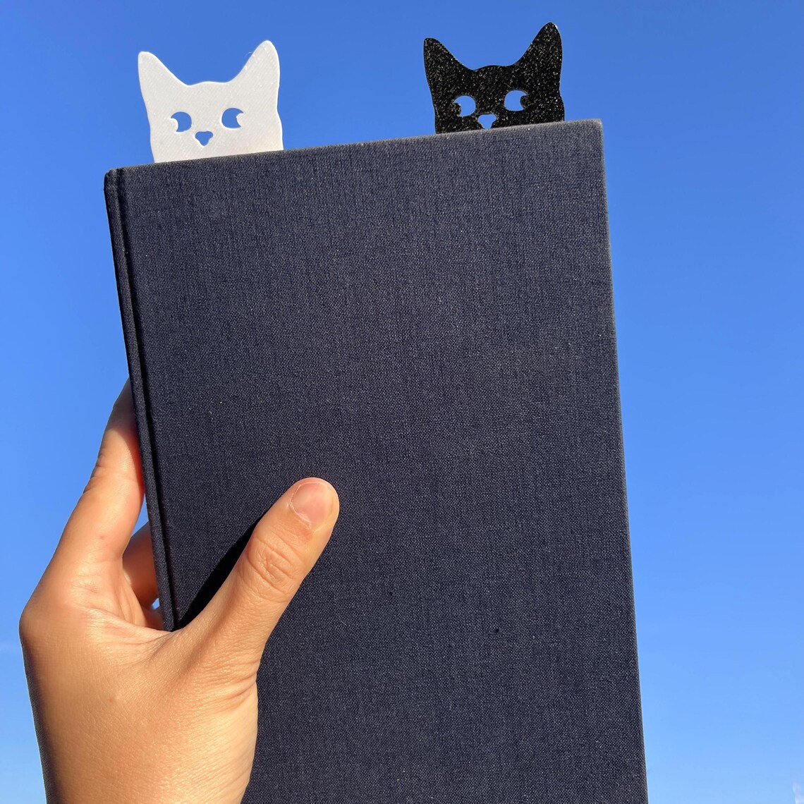 Cat Bookmark - 3D Printed - Cute Cat Bookmark, 3D Printed, Kawaii Cat ...