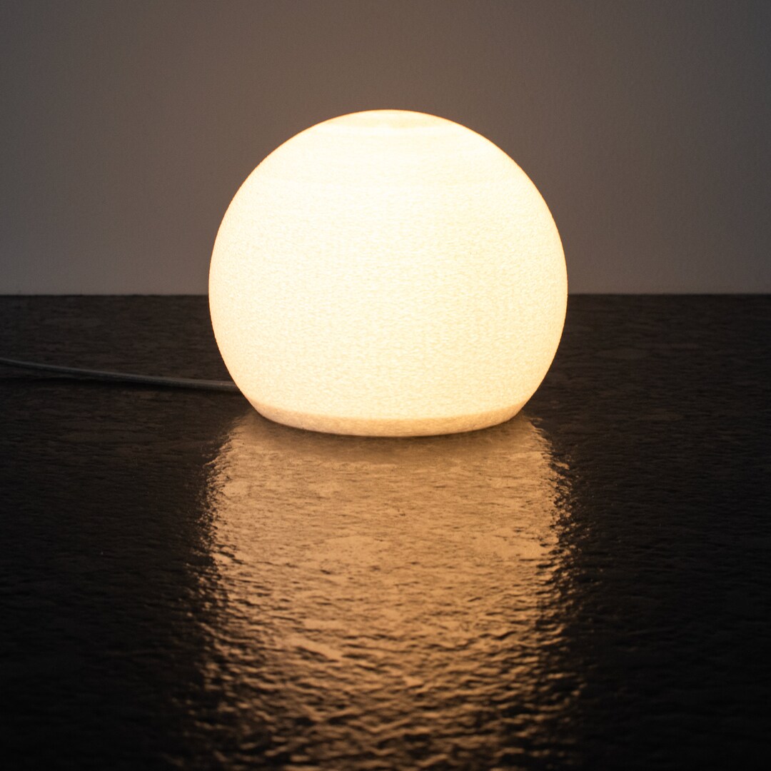 Table Lamp Moon Bedside Lamps Amber Lamp Elegant Table Lamp Modern ...