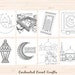 Ramadan Colouring Pages Children Activity Coloring Book Islamic Muslim ...