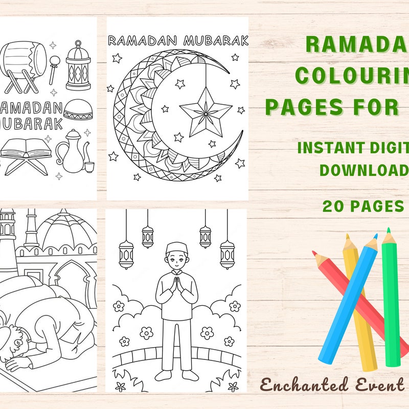 Islamic Dua Coloring Book - Etsy