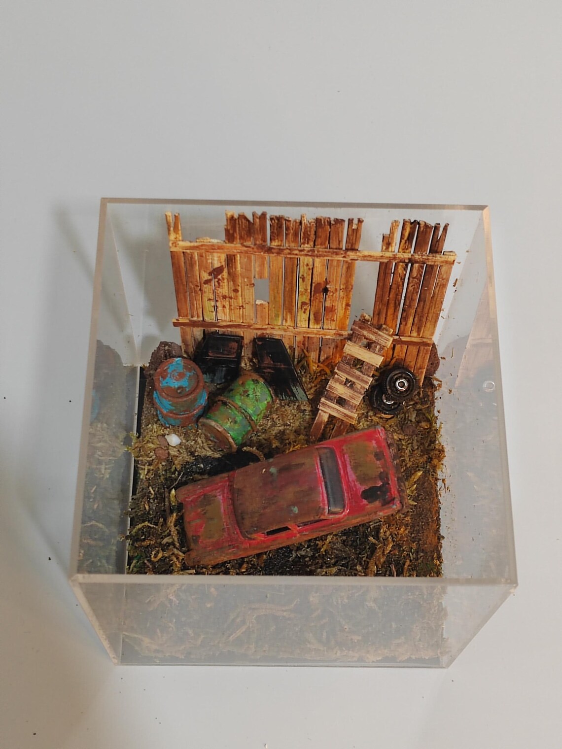 Diorama Car,diorama Cube,car Diorama - Etsy