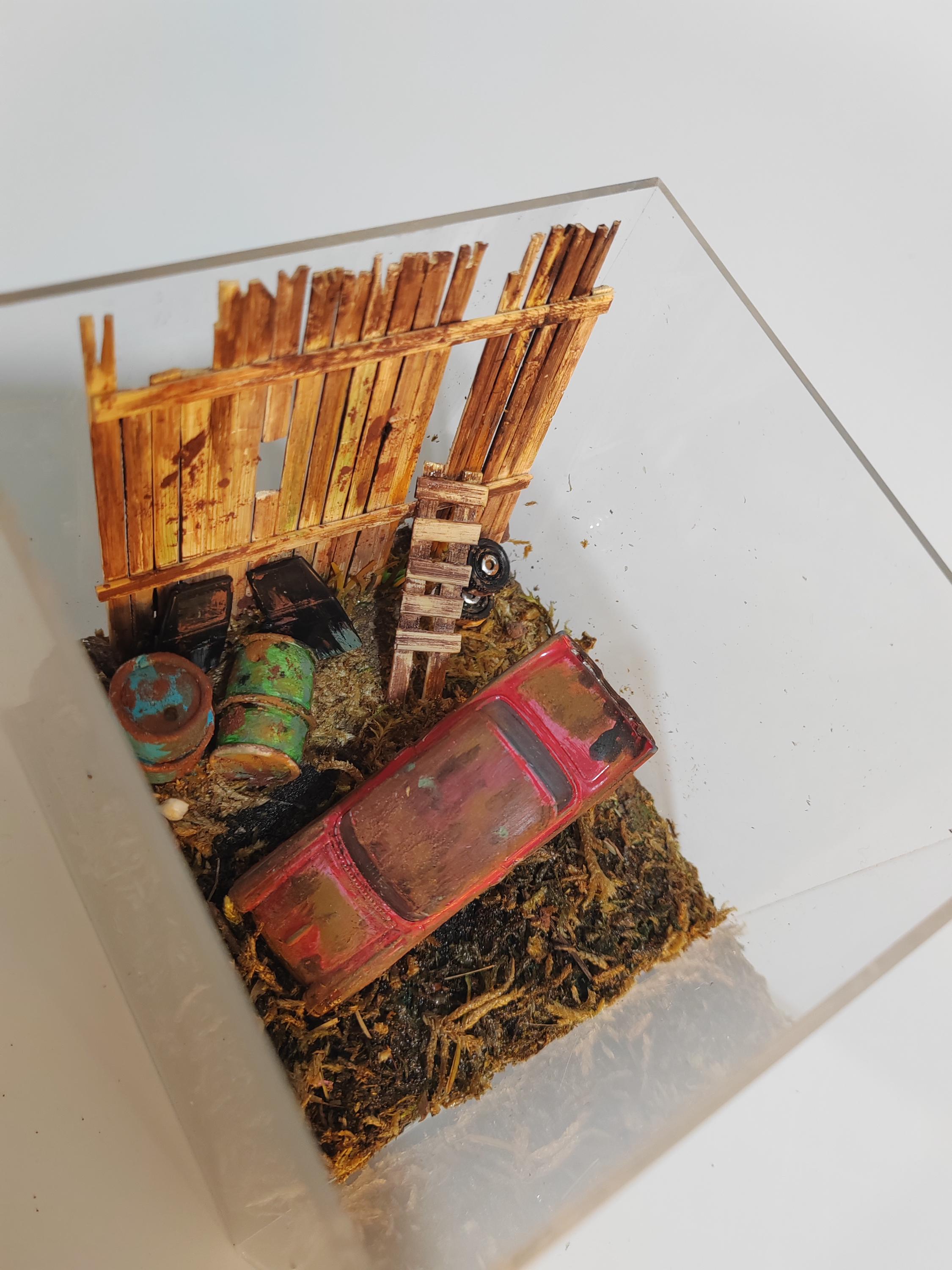 Diorama Car,diorama Cube,car Diorama - Etsy