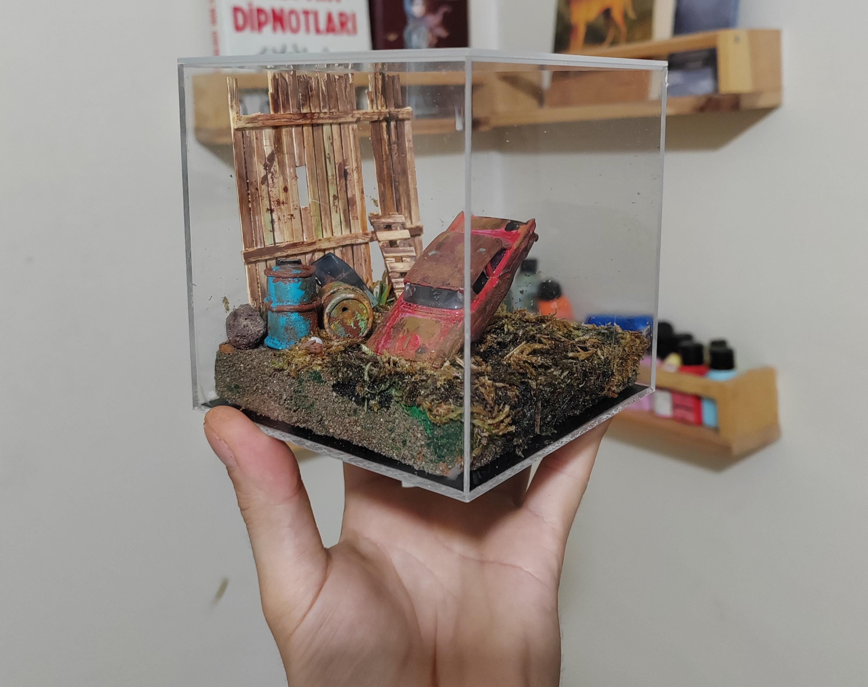 Diorama Car,diorama Cube,car Diorama - Etsy