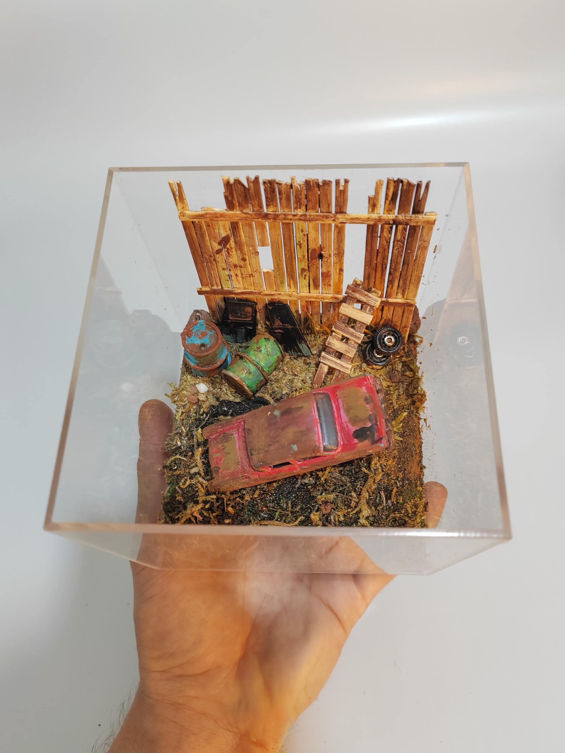 Diorama Car,diorama Cube,car Diorama - Etsy