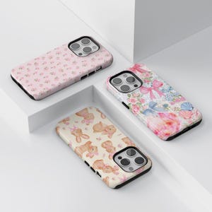 Coquette Phone Cases Protective for iPhone 17 Air 16 16e 15 Plus 14 Pro ...