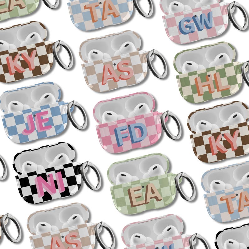 AirPod Case Pro Checkered - Etsy