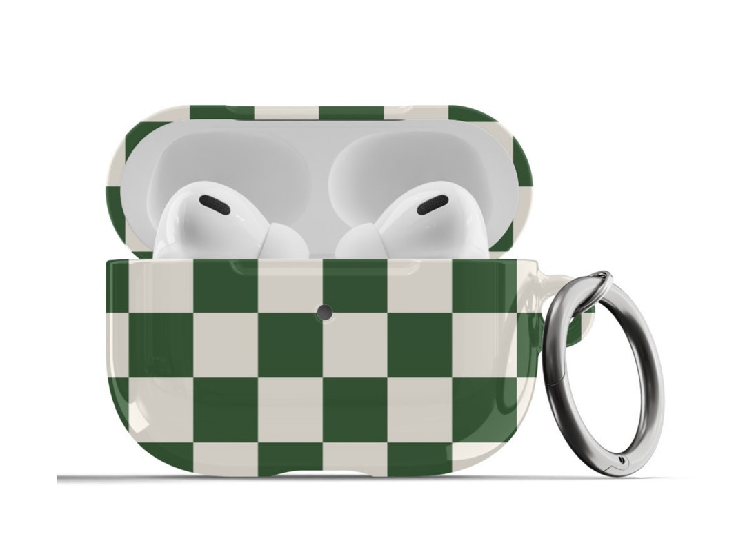 Green Checkered Airpods Case for Airpods 1st 2nd Generation, Airpods ...