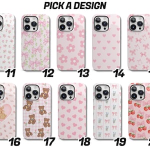 Coquette Phone Cases Protective for iPhone 17 Air 16 16e 15 Plus 14 Pro ...