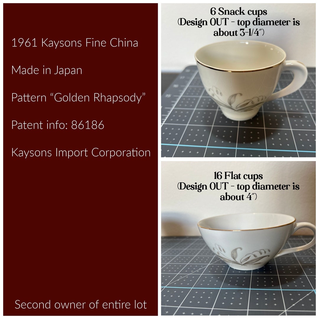 1961 Vintage Kaysons, Golden Rhapsody Dishes and Accessories, Used ...