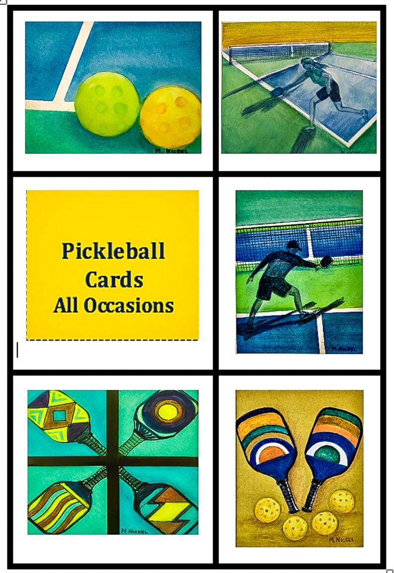 Pickleball Cards Make Fabulous Gifts for Your Active/addicted Friends ...