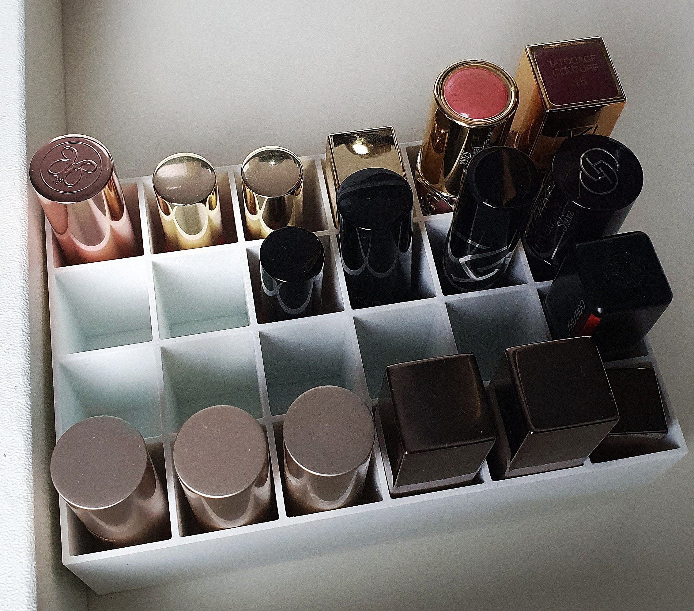 Ikea Alex Lipstick Organizer | Makeup Holder | Cosmetics Stand | Drawer ...